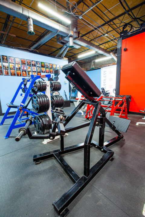 Plate Loaded Chest Supported Level Row - Iron Mine Chicago | Chicago ...