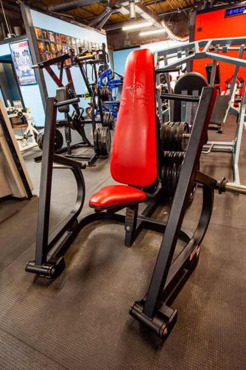 Plate Loaded Iso-Lateral Chest Press - Iron Mine Chicago | Chicago ...