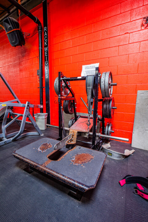 Plate Loaded Belt Squat - Iron Mine Chicago | Chicago Bodybuilding Gym