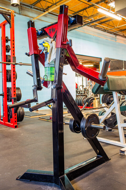 Plate Loaded Standing Side Lateral Raise - Iron Mine Chicago | Chicago ...