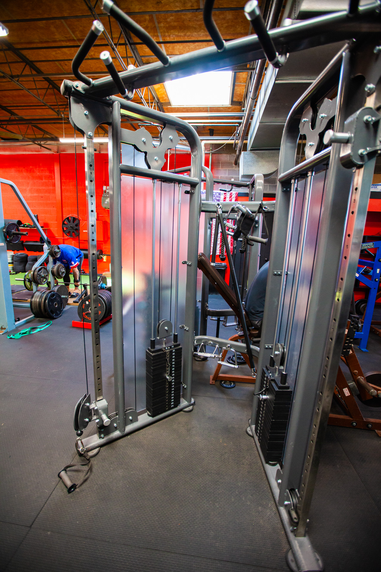 Two Functional Trainer Cable Systems - Iron Mine Chicago | Chicago ...